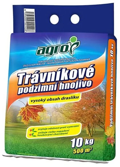 AGRO Podzimní trávníkové hnojivo 10 kg