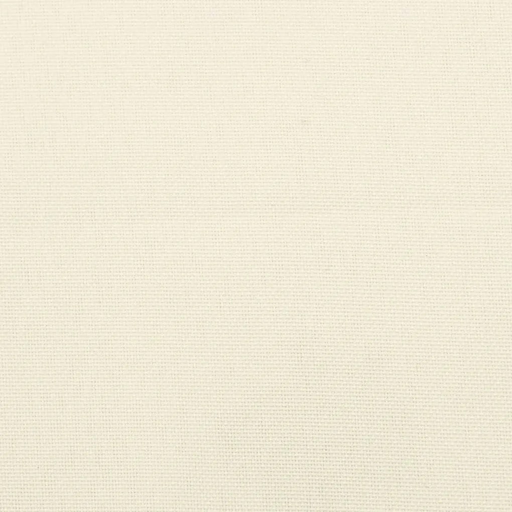 Poduška na zahradní lavici krémově bílá 150x50x7cm látka oxford 314958