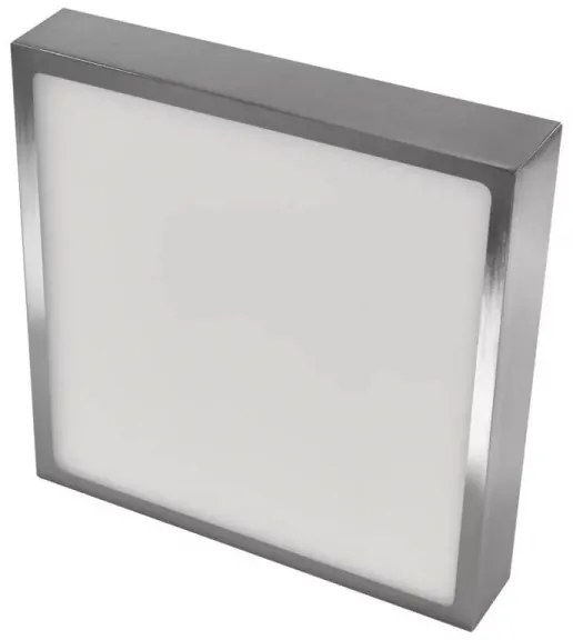 LED Stropní svítidlo LED/21W/230 3000/3500/4000K 22,5x22,5 cm chrom