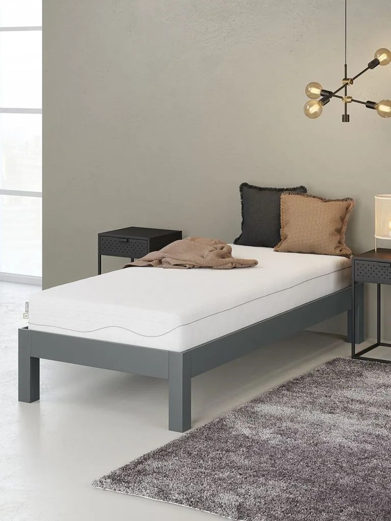WELLPUR KVITA GF85 gold Pěnová matrace 90×200 cm WELLPUR KVITA GF85 bílá