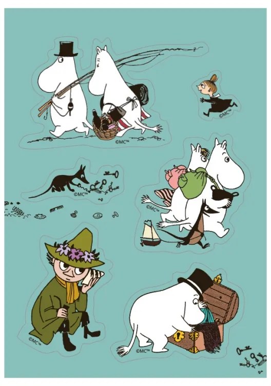 Samolepky Moomin Trip