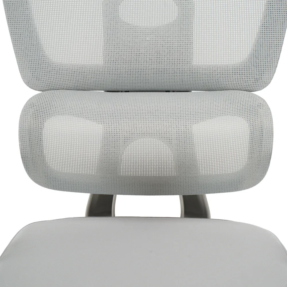 Ergonomická kancelářská židle NEONIT - šedá síťovina / nosnost 150 kg