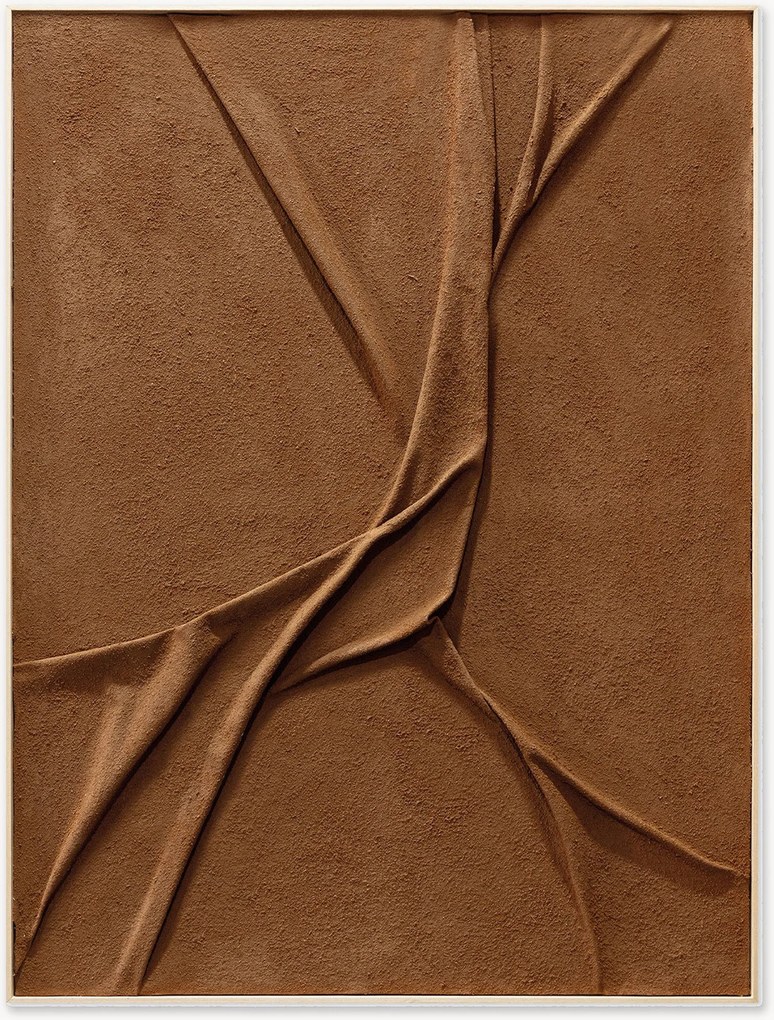 Ručně malovaný tisk na plátně Leather
