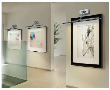 LED nástěnné svítidlo Davinci 58 černá matná