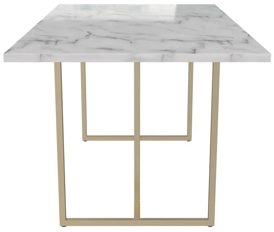 Jídelní stůl s deskou v dekoru mramoru 90x160 cm Astor – Støraa