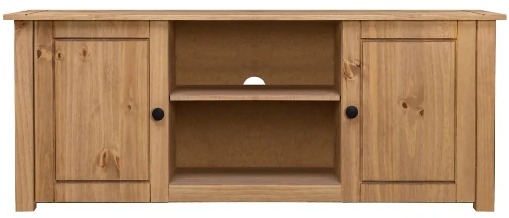 TV skříňka 120 x 40 x 50 cm masivní borovice řada Panama 282670