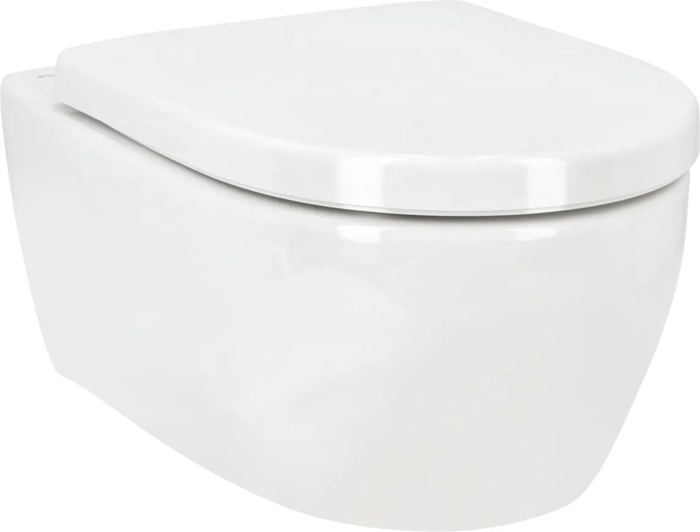 Geberit iCon Závěsné WC se sedátkem, 33 × 35,5 × 53 cm, bez splachovacího kruhu