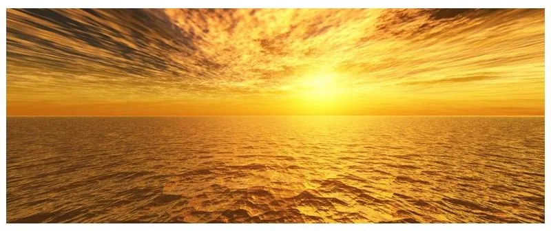 Obraz moře při západu slunce (100x40 cm), 40 dalších rozměrů