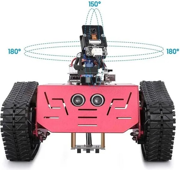 Elegoo Conqueror Robot Tank with UNO R3 Červená