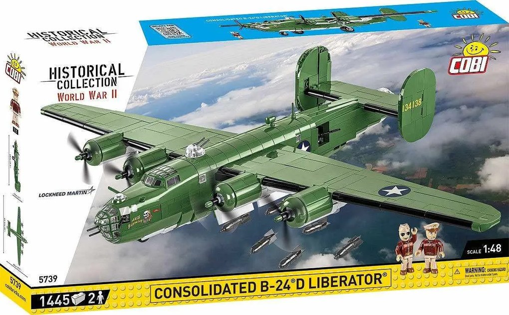 Cobi 5739 americký bombardér consolidated b-24d liberator