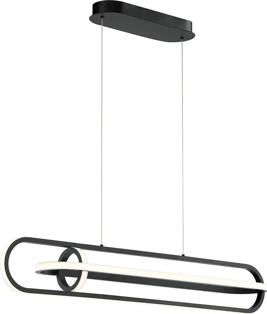XXXLutz ZÁVĚSNÉ LED SVÍTIDLO, 107,1/44,9/16,7 cm Elstead Lighting - Závěsná LED svítidla - 009093027301