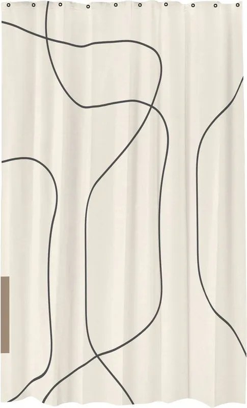 Sprchový závěs 150x200 cm Shadow – Mette Ditmer Denmark