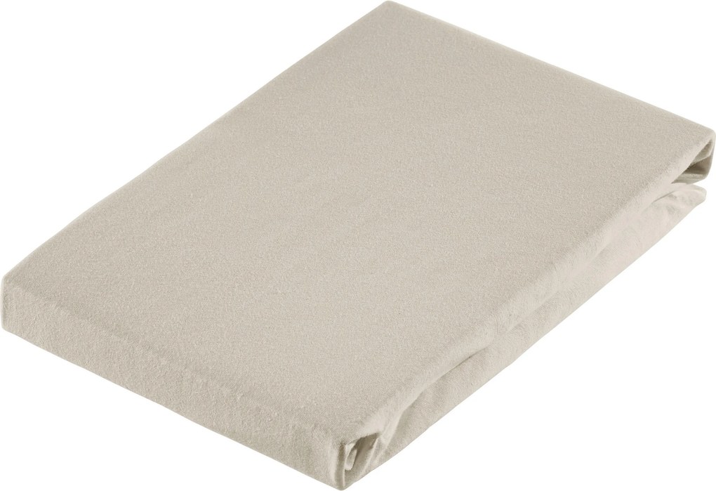 XXXLutz ELASTICKÉ PROSTĚRADLO, žerzej, kašmírová, 160/220 cm Dieter Knoll - Prostěradla - 004996001606