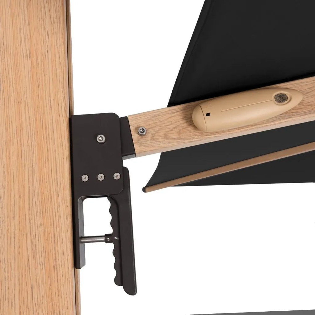 Doppler ALU WOOD XL 400 x 300 cm antracit