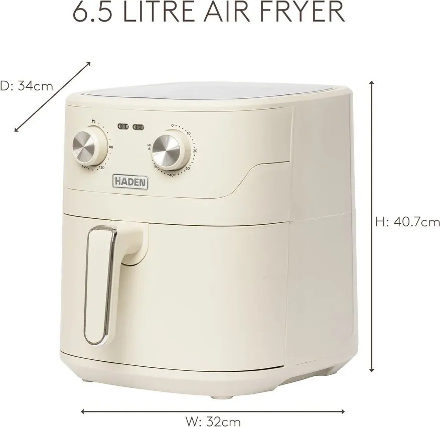 Béžová horkovzdušná fritéza Putty – Haden