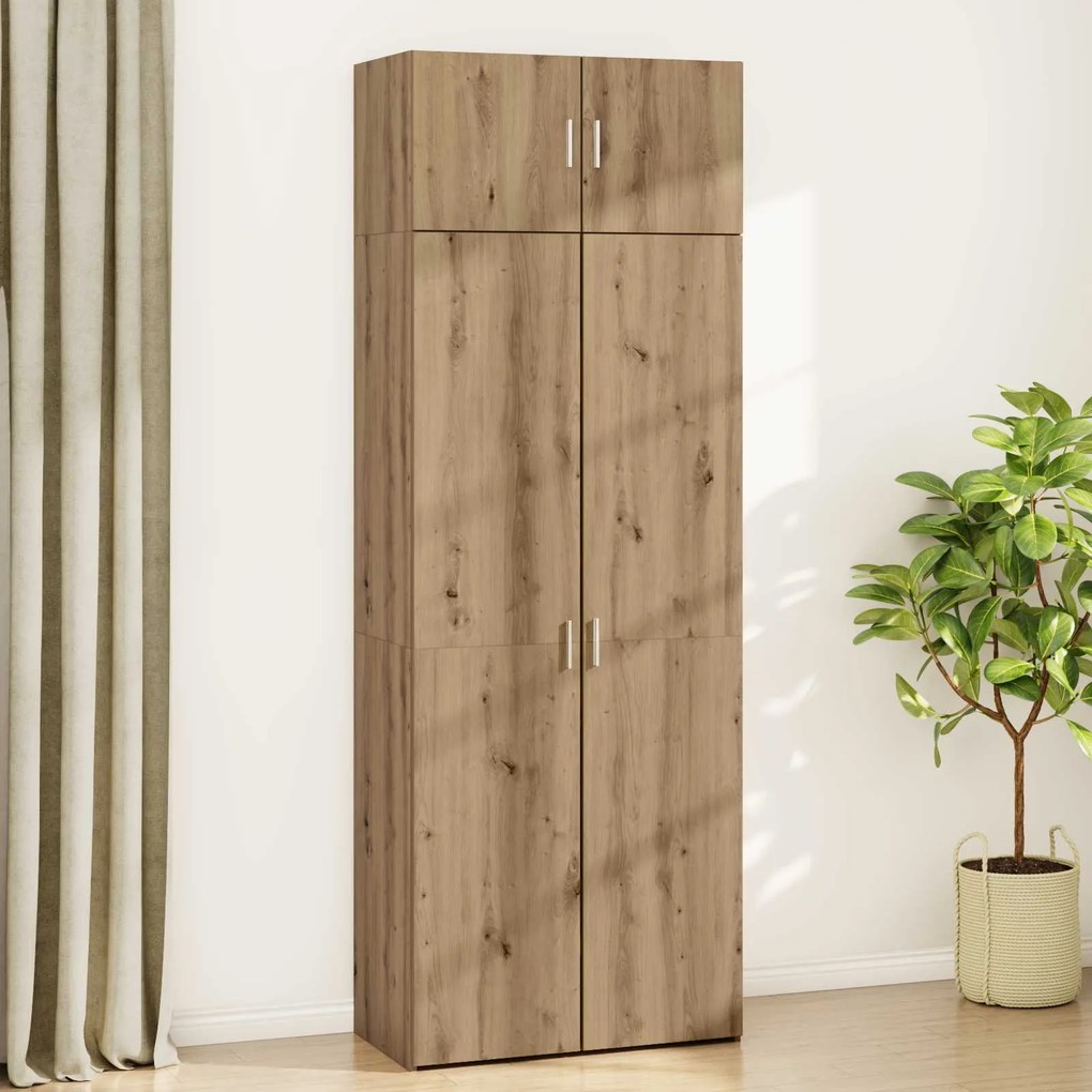 Úložná skříňka 2 ks Artisanový dub 80 x 42,5 x 225 cm 3394516