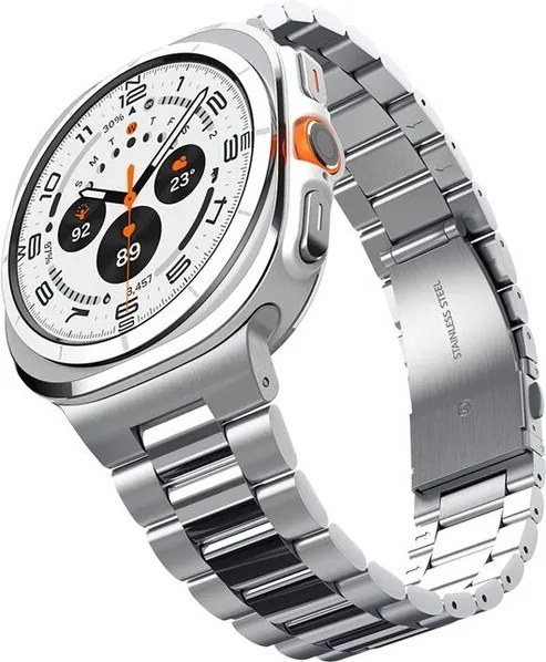 Spigen Modern Fit 316L, silver - Samsung Galaxy Watch Ultra AMP08823 Stříbrná