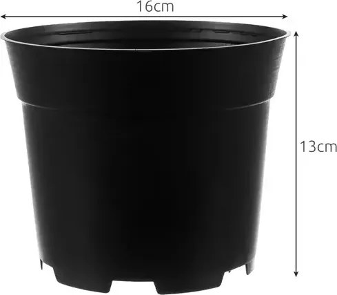 Zahradní pěstitelský květináč 16 cm – 500 kusů