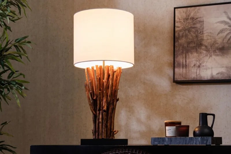 Přírodní stolní lampa Euphoria 60 cm