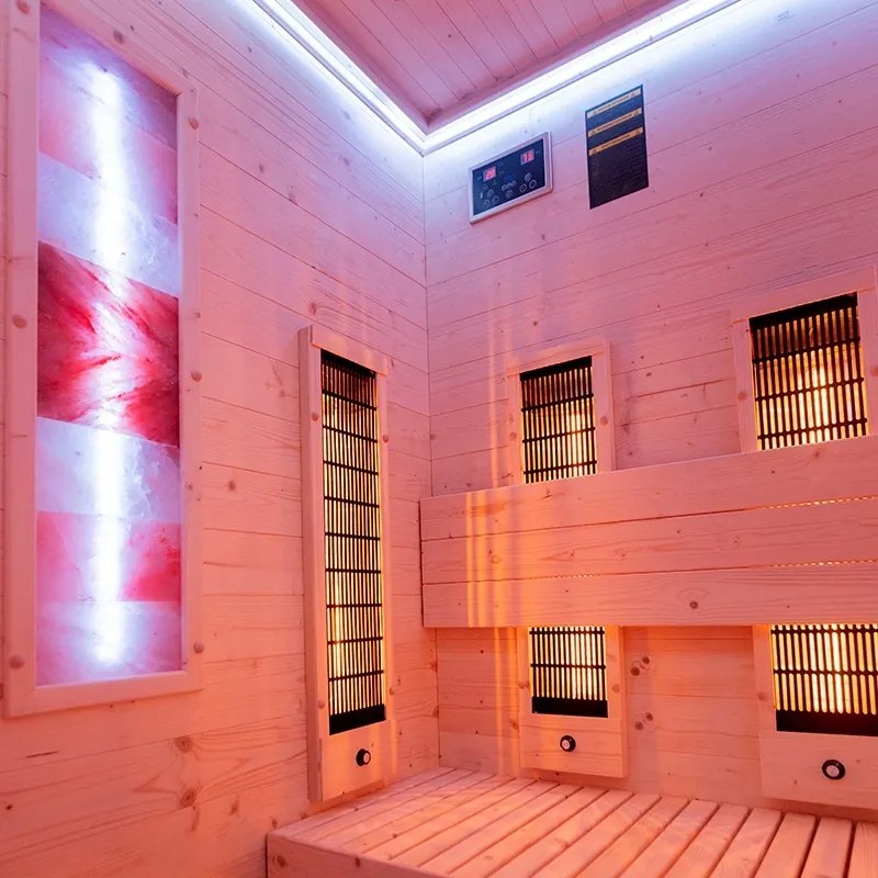 BPS-koupelny Infrasauna Relax HYD-6713 153x110, 2-3 osoby