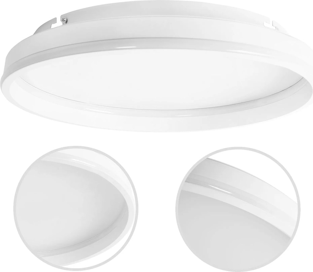 Toolight Toolight, LED stropní svítidlo 40cm, 22W, APP1462, bílá, OSW-07982