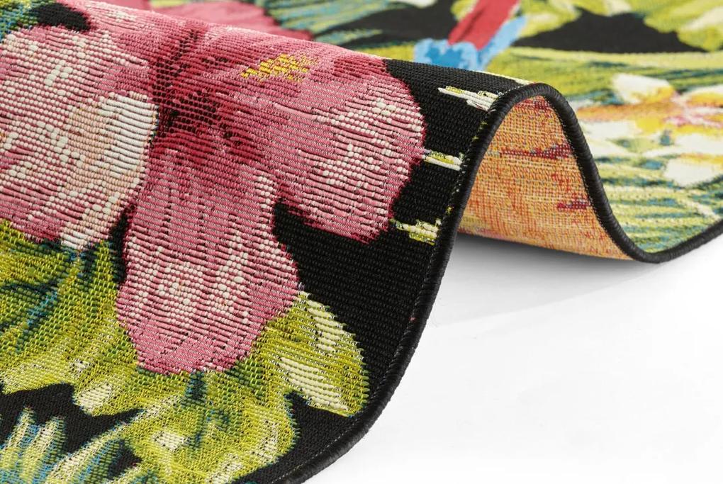 Hanse Home Collection koberce Kusový koberec Flair 105619 Tropical Feeling Multicolored – na ven i na doma - 120x180 cm