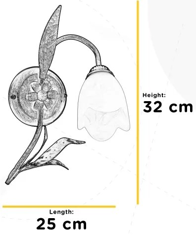 ONLI - Nástěnné svítidlo SONIA 1xE14/6W/230V