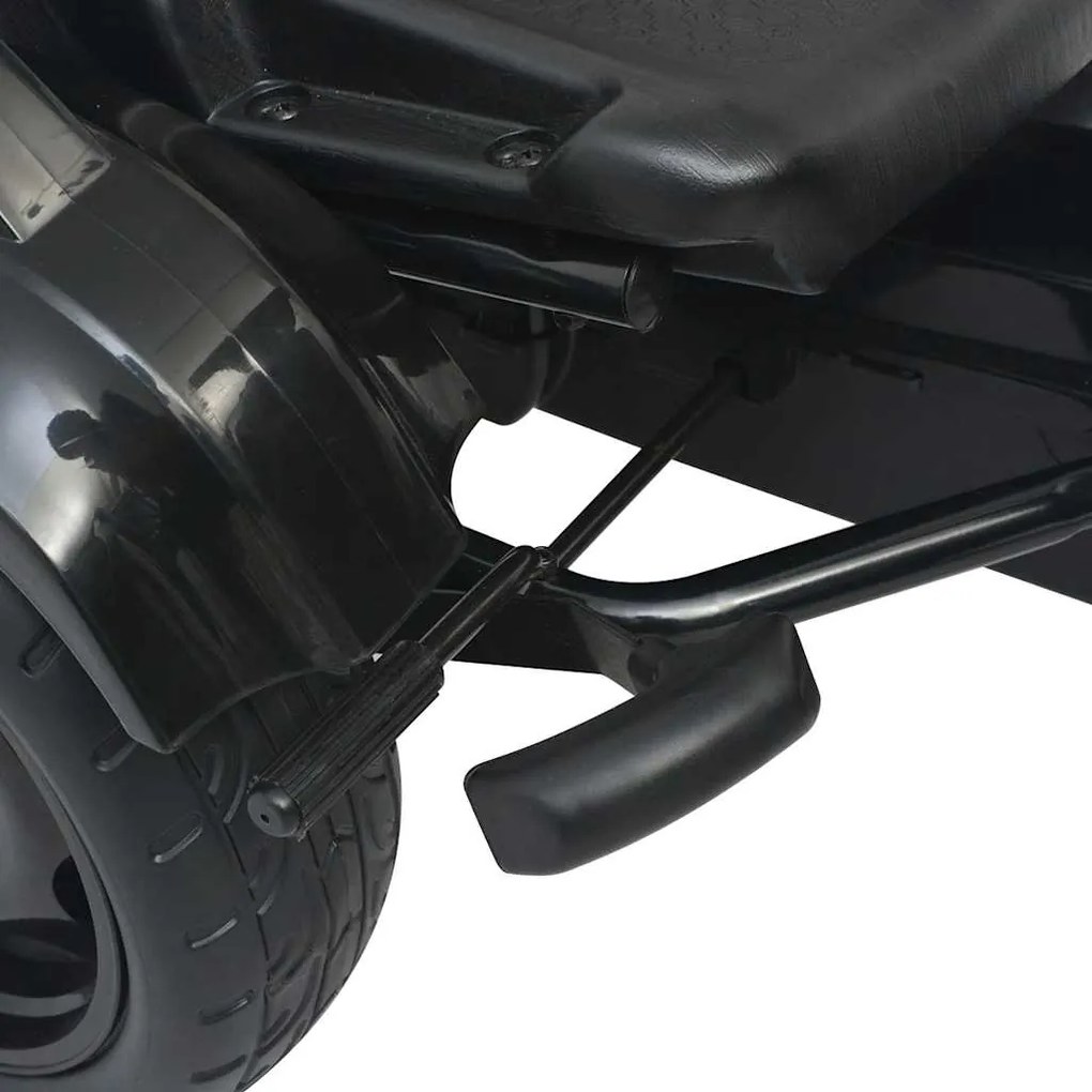 Šlapací Motokára S Nastavitelným Sedátkem Černá