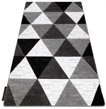koberec ALTER Rino trojúhelníky šedá velikost 200x290 cm | krásné koberce cz
