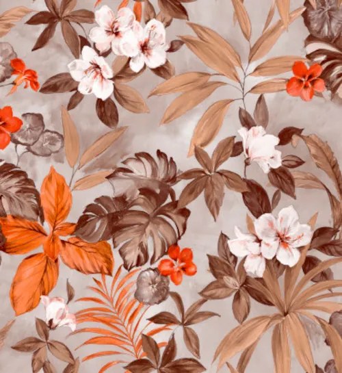 Ubrus PVC kulatý Mo-6244-02 – Tropická elegance (různé velikosti)