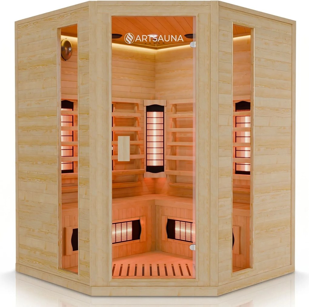 Artsauna Rohová infrasauna Nyborg E150V