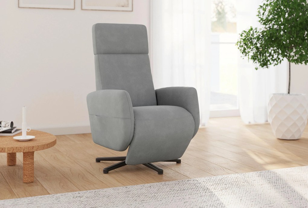 XXXLutz RELAXAČNÍ KŘESLO, textil, šedá Sit & More - Online Only křesla & taburety - 0001440161K4