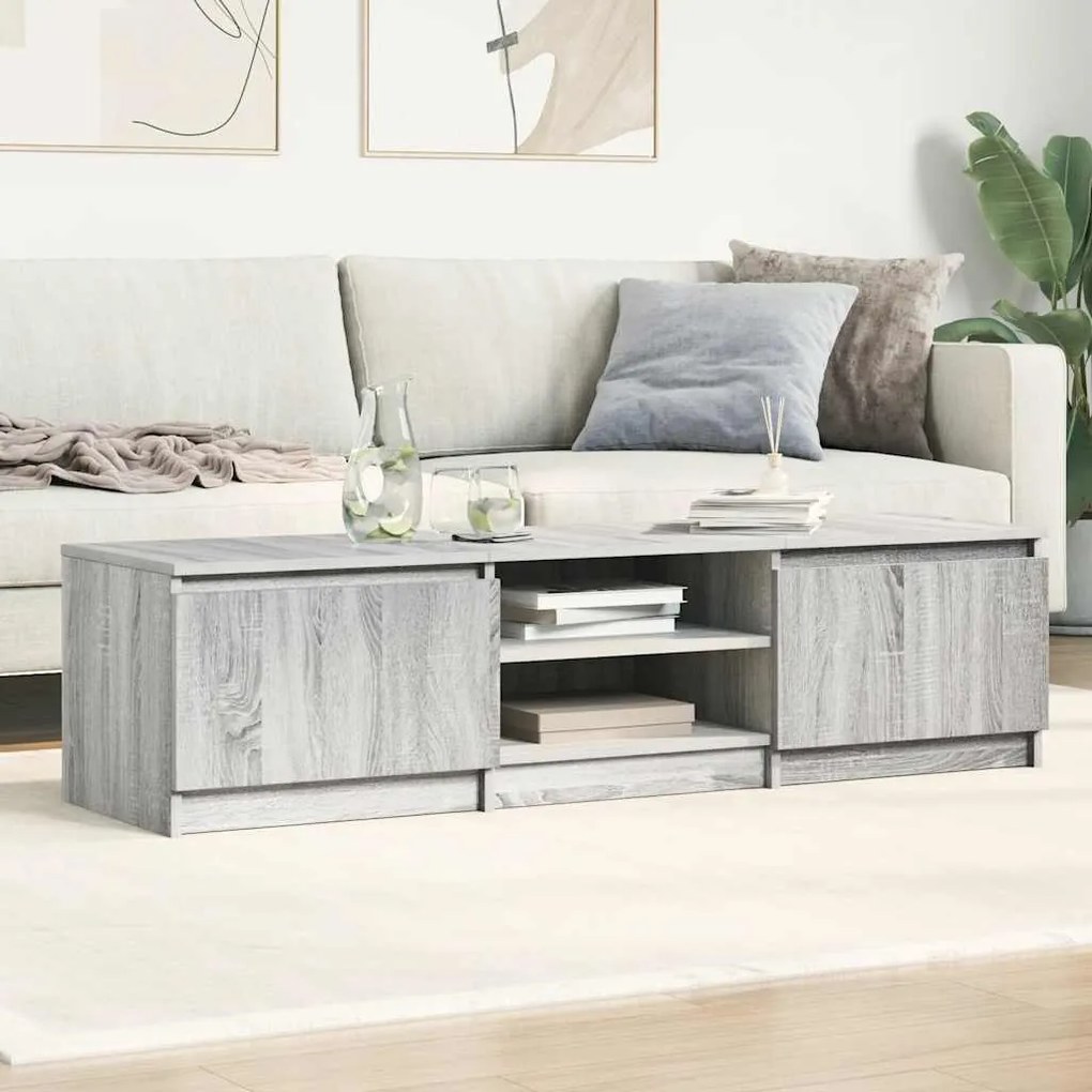 vidaXL TV stolek 140 x 40 x 35,5 cm kompozitní dřevo [800648] Barva: dub sonoma