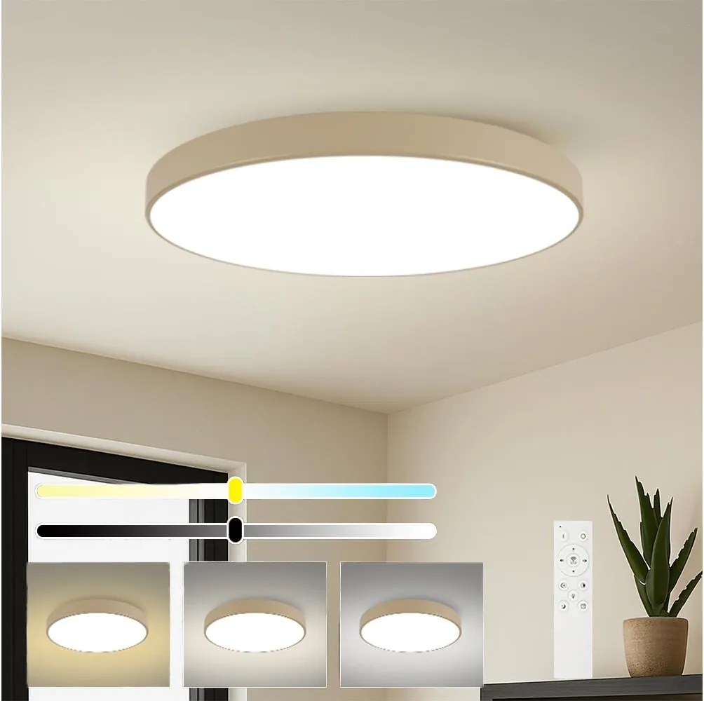 Brilagi-LED Stmív. svítidlo POOL SMART LED/180W/230V 120 cm béžová Wi-Fi Tuya+DO