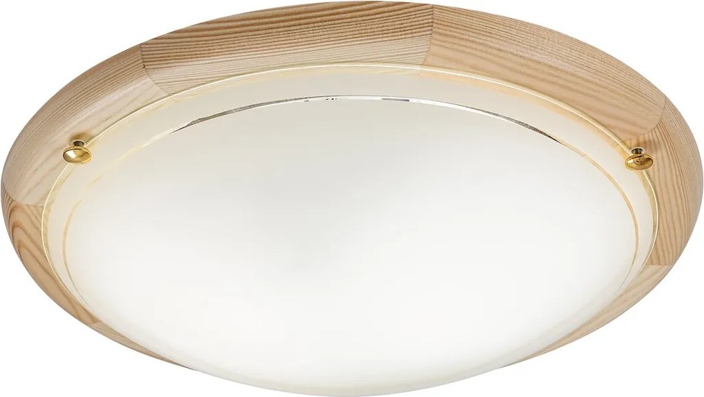 Rabalux UFON stropní dřevěné svítidlo 60W/E27/IP20 - světlé dřevo