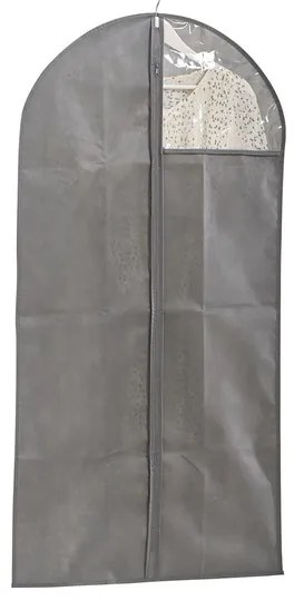 Zeller Present Látkový ochranný obal na oblek, šaty, košile, šedý, NON-W 60 x 120cm