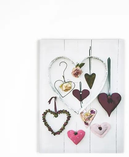 Obraz Srdce 40-758, Hearts compendium, Wall Art, Graham Brown