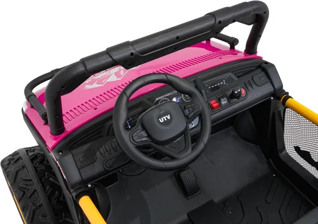 Elektrické autíčko Buggy UTV SPEED růžové