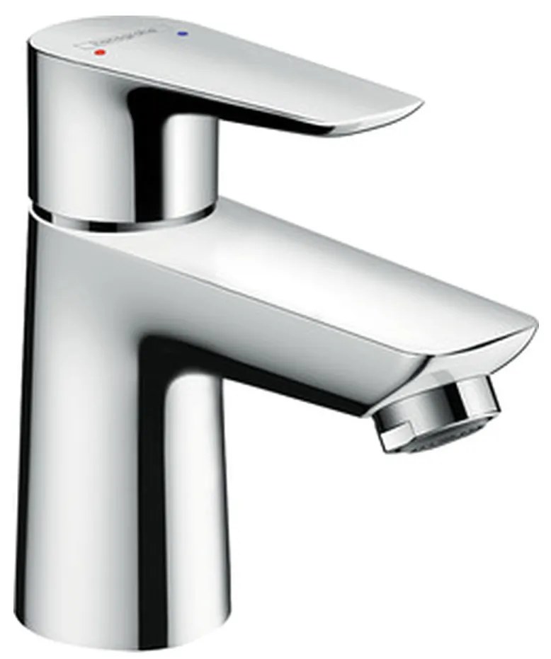 Hansgrohe Talis E - Páková umyvadlová baterie 80 s odtokovou soupravou Push-Open, chrom 71701000