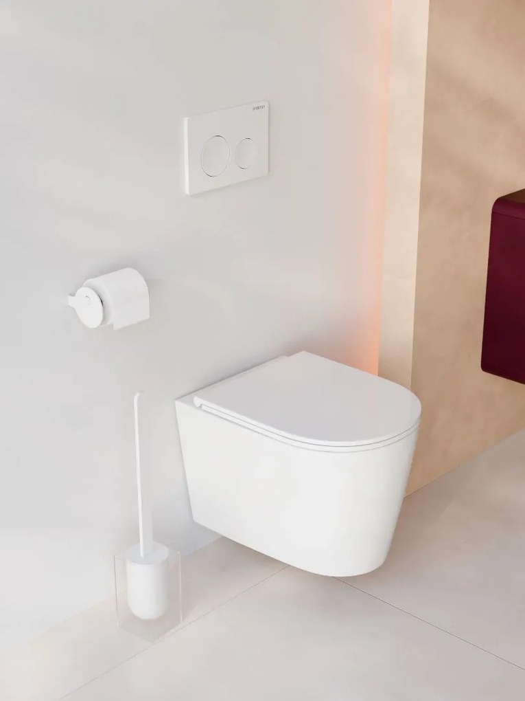 UPTrend WC prkénko Soft-Close AMARO TR2217-01, bílá lesk