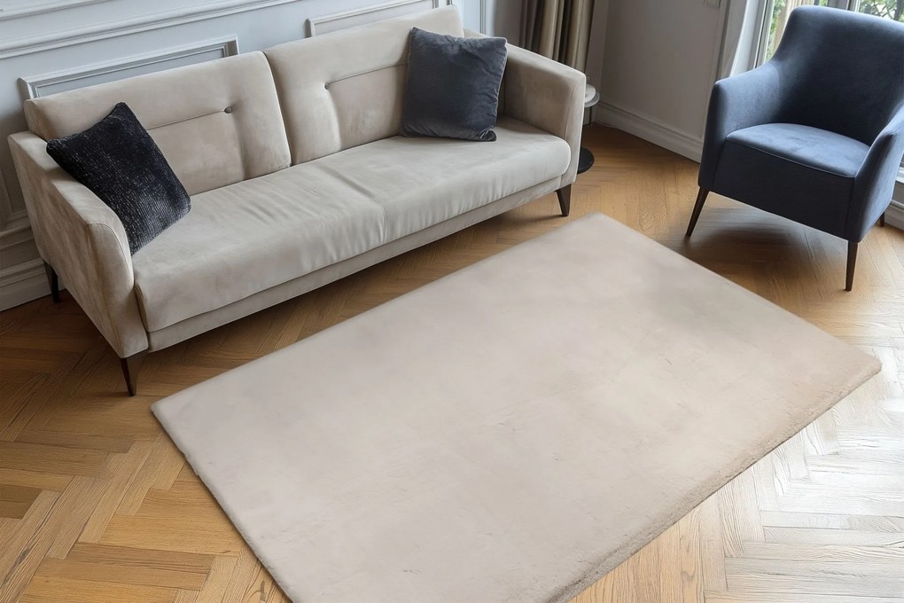 Obsession, Kusový koberec Milestone 600 Taupe, 160x230, hnědá, ložnice
