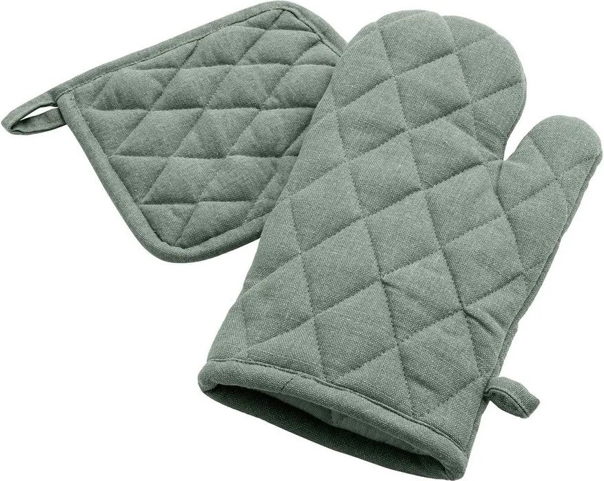 Set kuchyňské rukavice a chňapky 2 ks Gourmet – douceur d'intérieur