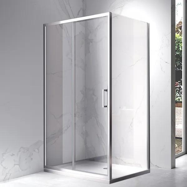 BPS-koupelny Obdélníkový sprchový kout HYD-OK103 120x90 chrom/transparent