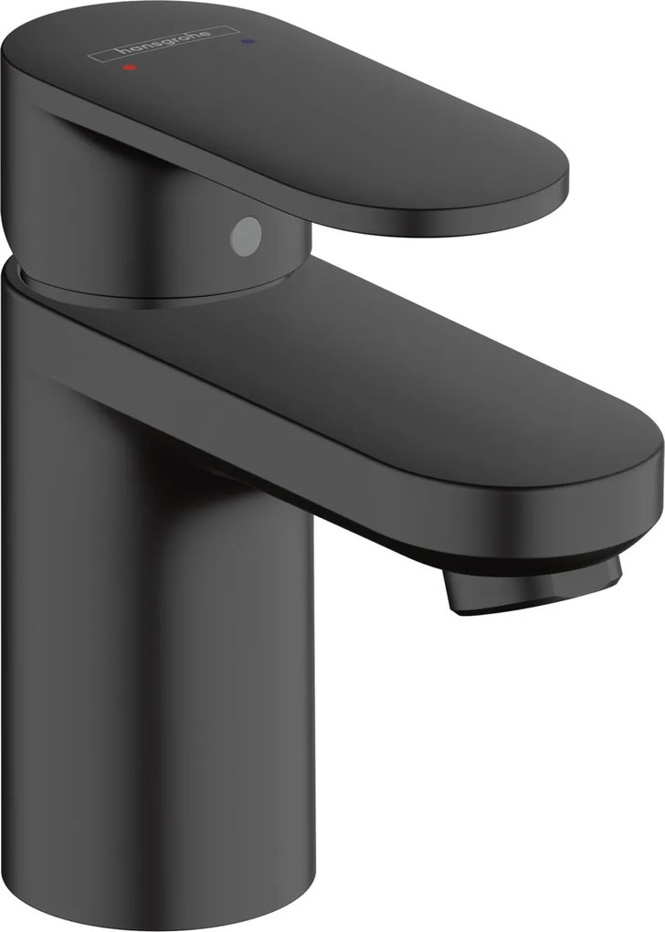 Hansgrohe Vernis Blend, umyvadlová baterie 70 s výpustí, EcoSmart, černá matná, 71550670