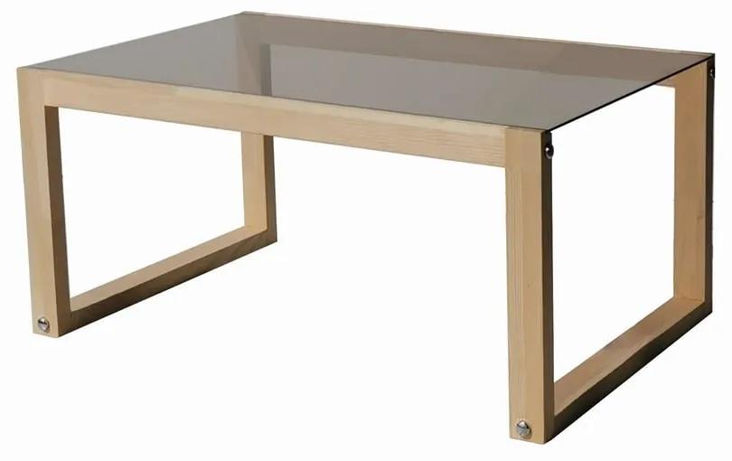 Konferenční stolek v přírodní barvě 55x85 cm Via – Neostill