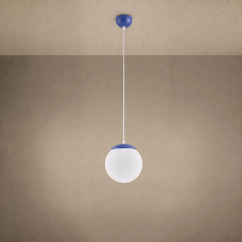 Sollux Lighting Závěsné svítidlo UGO 20 ultramarín