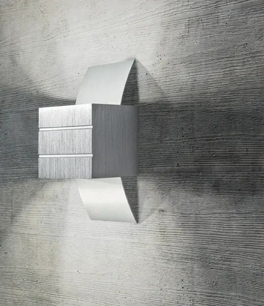 Designové nástěnné svítidlo Vidal hliníkové