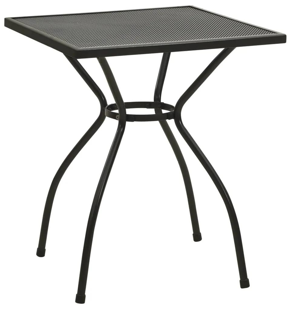 42721 vidaXL Bistro stolek 60 x 60 x 70 cm ocelové pletivo