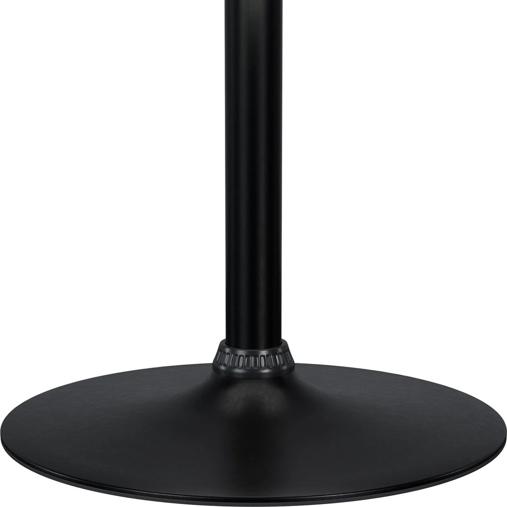 Barový stolek Xanten - černá/černá