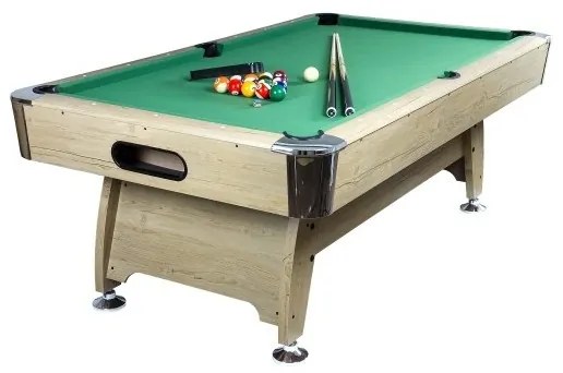 Kulečníkový stůl pool billiard kulečník 8 ft - s vybavením OEM M07308